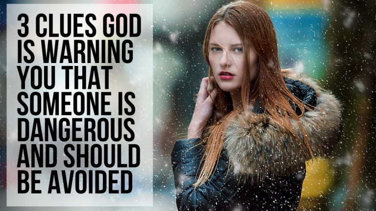 3 Clues God Is Telling You to Avoid Someone | AGW MINISTRIES