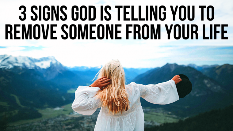 3 Signs God Is Telling You to Block Someone from Your Life | AGW MINISTRIES