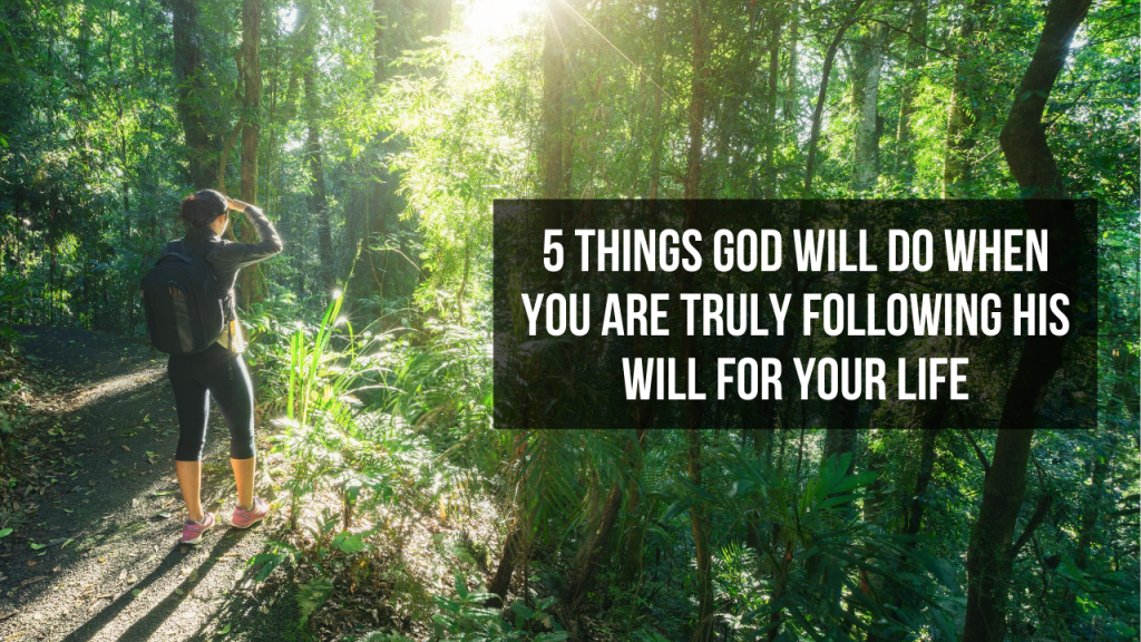 How to Know if You Are Truly Following God’s Will for Your Life | AGW ...