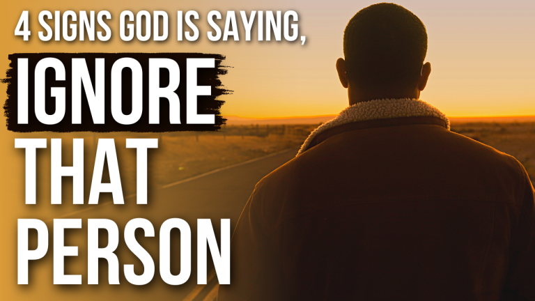 4 Signs God Is Saying, “Ignore Them” | AGW MINISTRIES