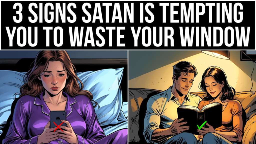 3 Signs Satan Is Tempting You to Waste Your Window | AGW MINISTRIES